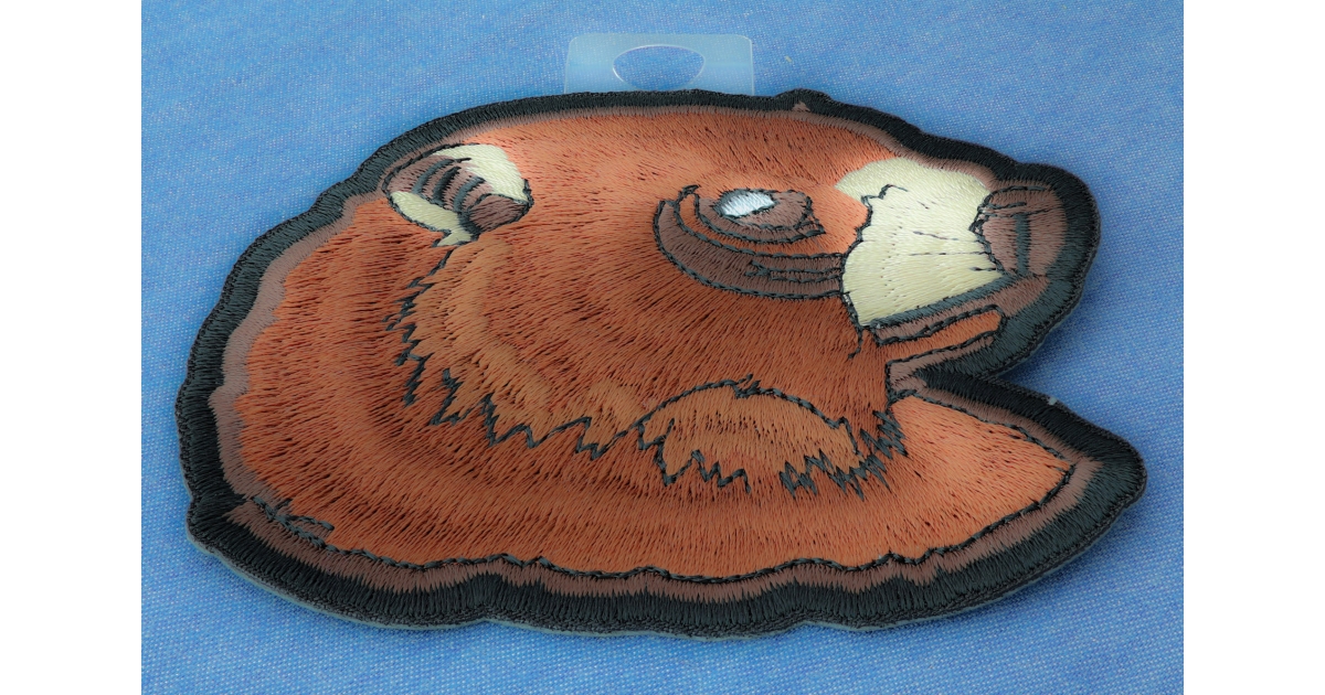 Beaver Iron on Patch by Ivamis Patches