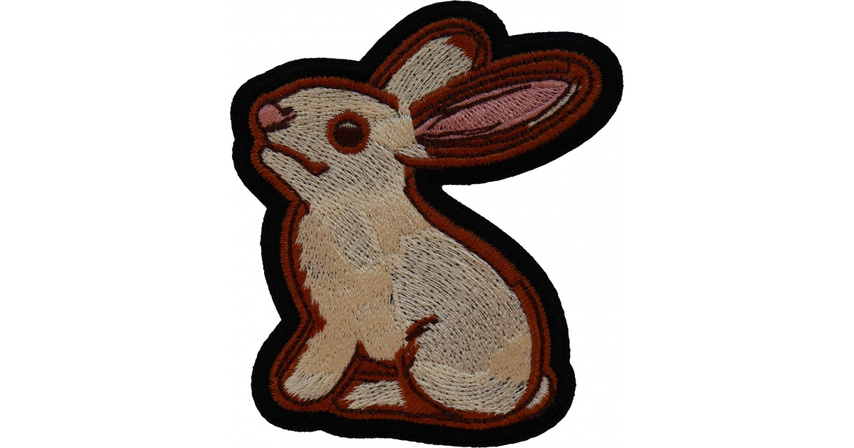 Sweet Rabbit Iron on Patch by Ivamis Patches