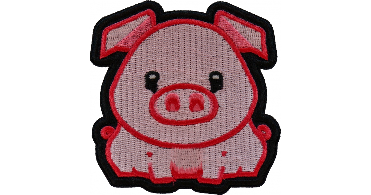 Fat Pig Iron on Patch by Ivamis Patches
