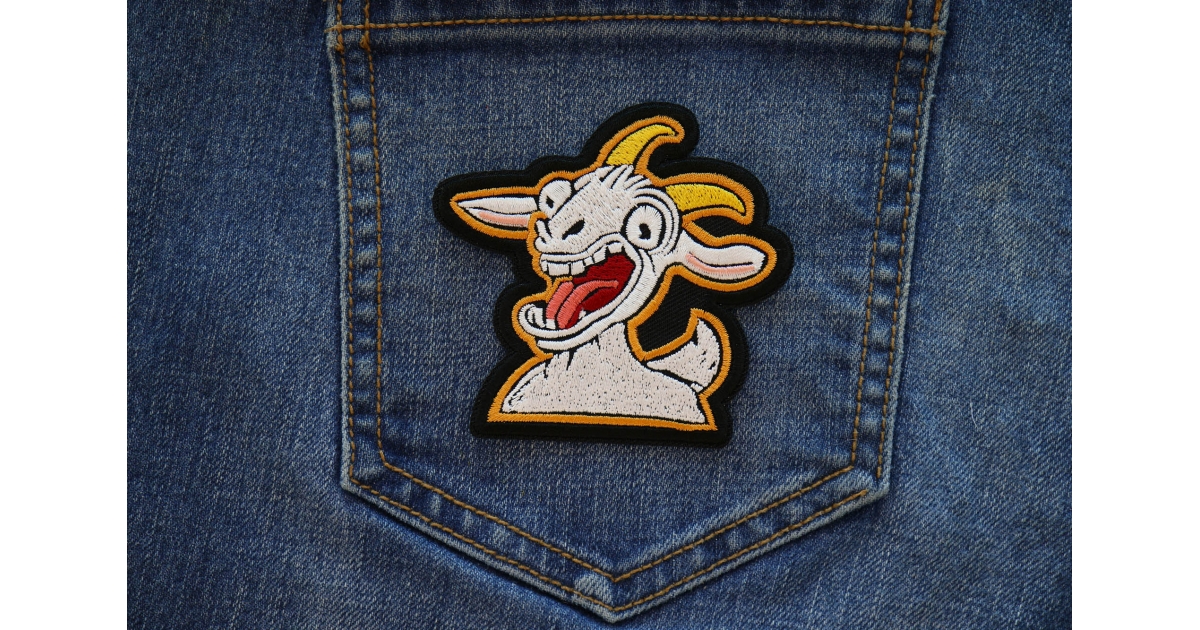 Awesome GOAT Iron on Patch by Ivamis Patches