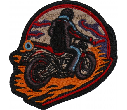 Motorcycle Biker Patch, Biker Vest Patches, Sew or Iron on Patch by ...