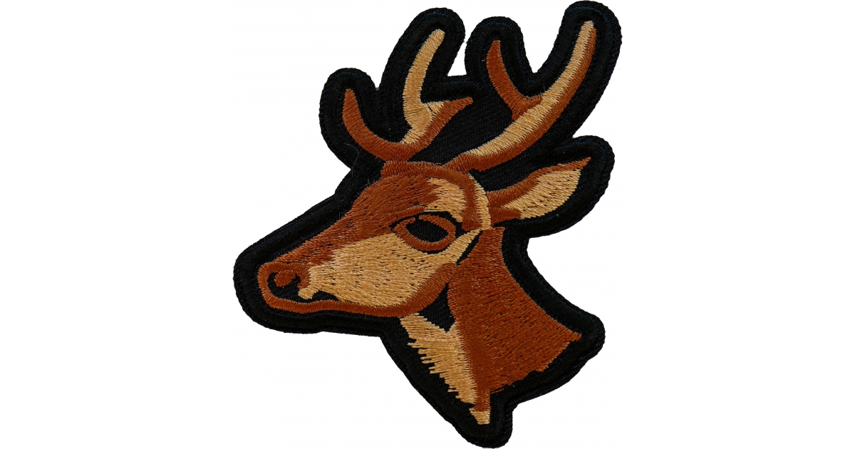 Buck Deer Patch, Cute Animal Patches by Ivamis Patches