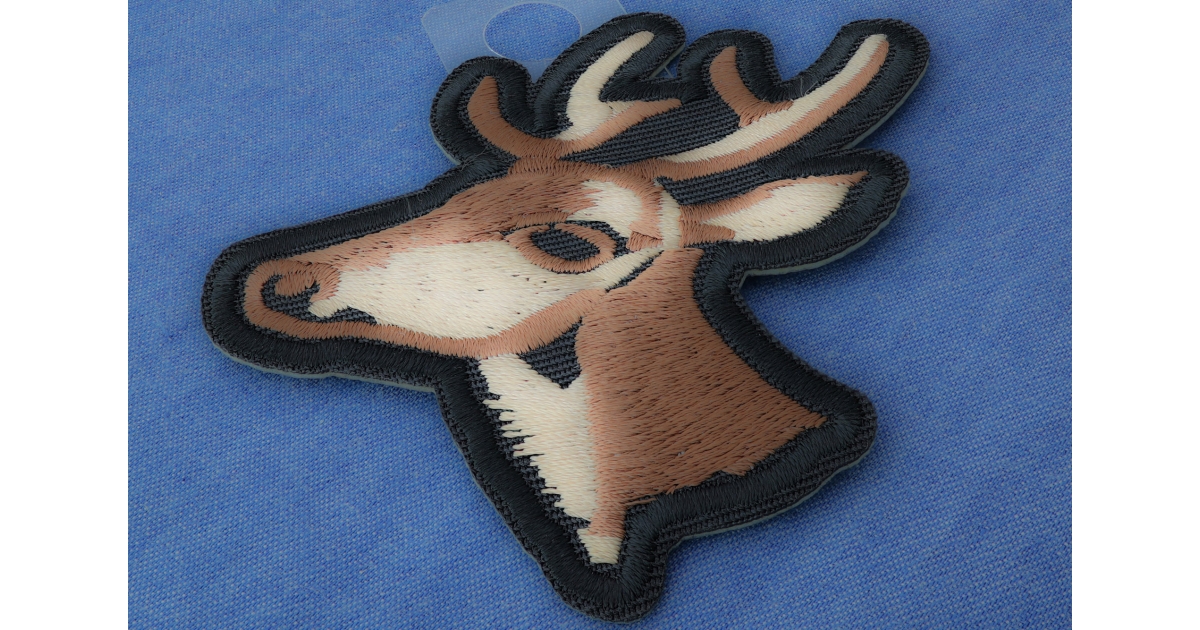 Buck Deer Patch, Cute Animal Patches by Ivamis Patches
