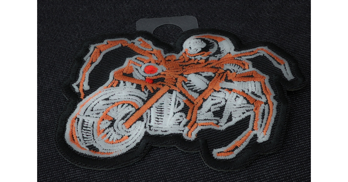 Spider Biker Patch, Motorcycle Patches by Ivamis Patches