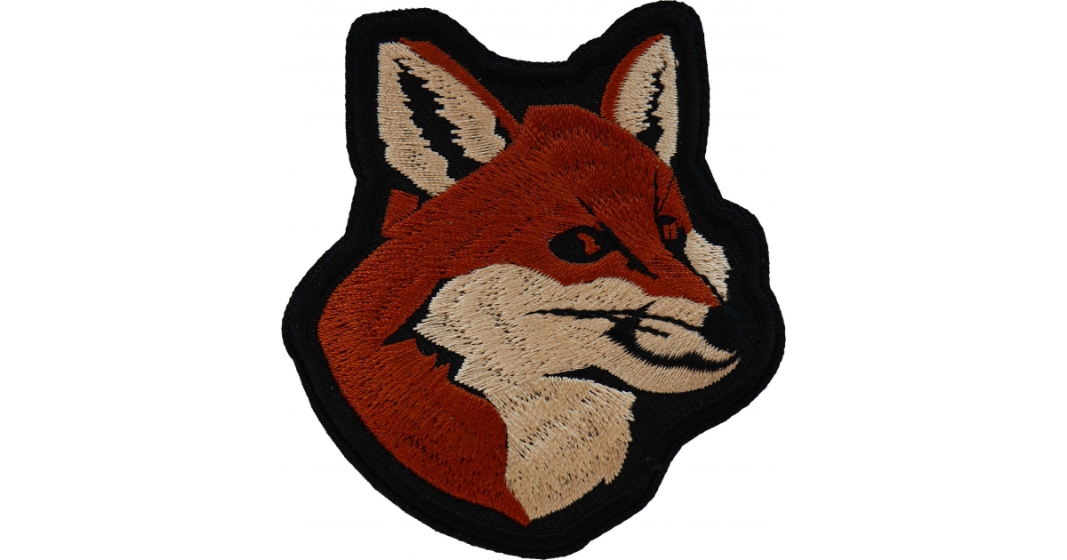 Foxy Fox Patch Embroidered by Ivamis Patches
