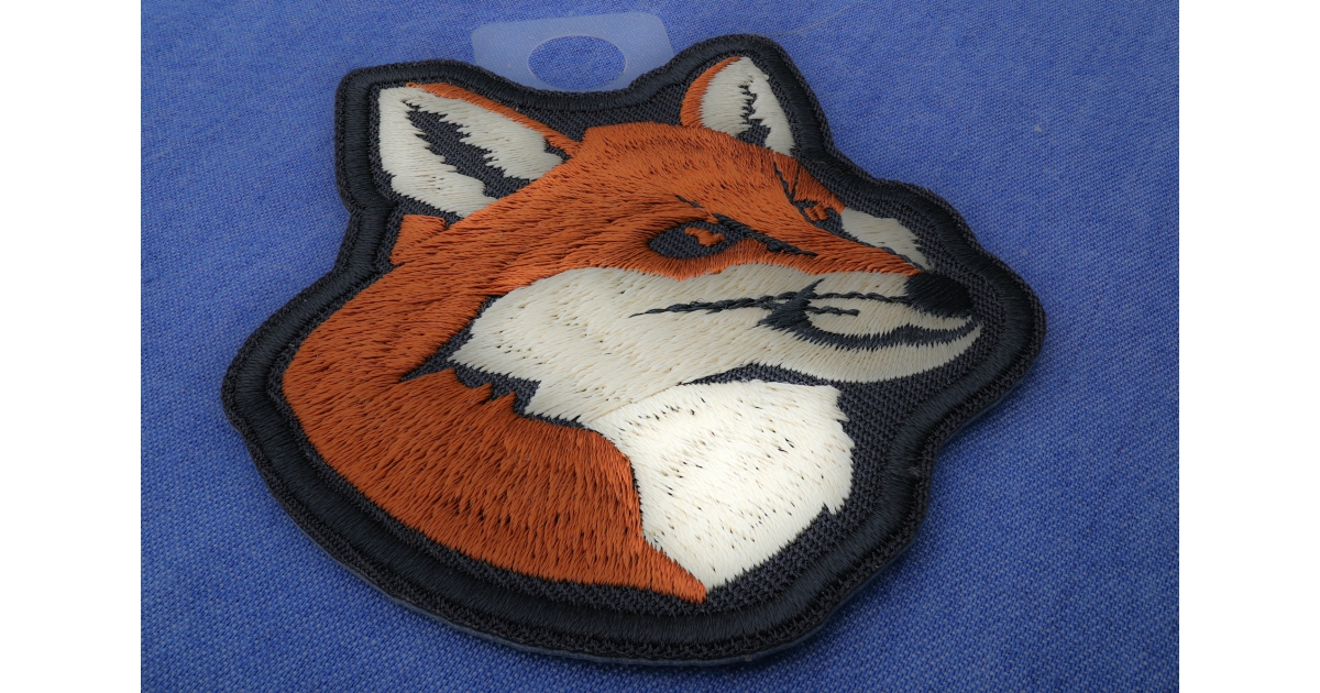 Smiling Fox Patch, Cute Animal Patches by Ivamis Patches