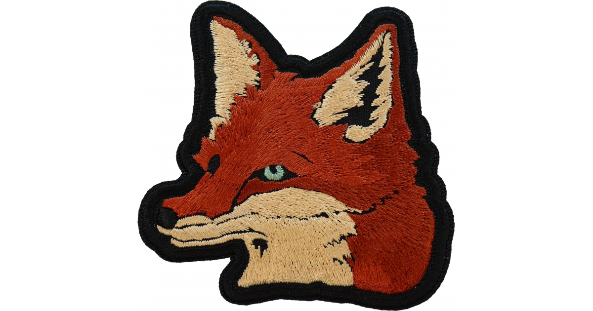 Fox Patch Embroidered by Ivamis Patches