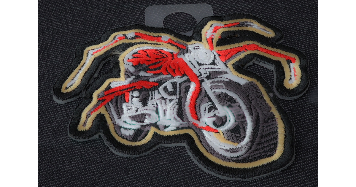 Spider Motorcycle Patch, Motorcycle Patches by Ivamis Patches