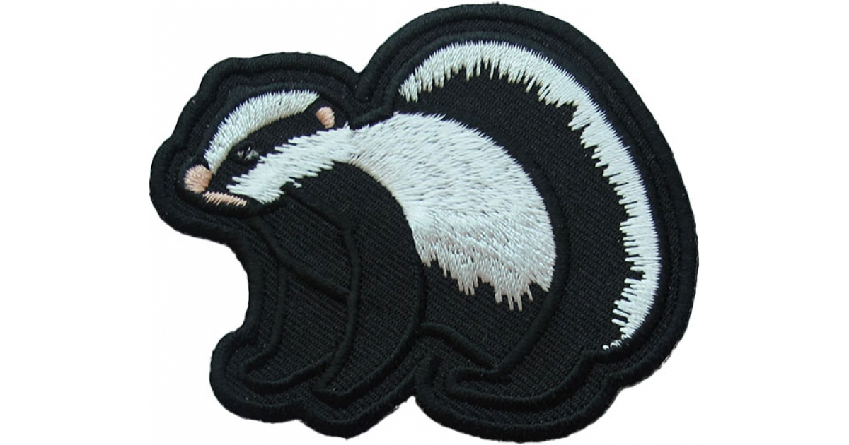 Stinky Skunk Patch Embroidered by Ivamis Patches
