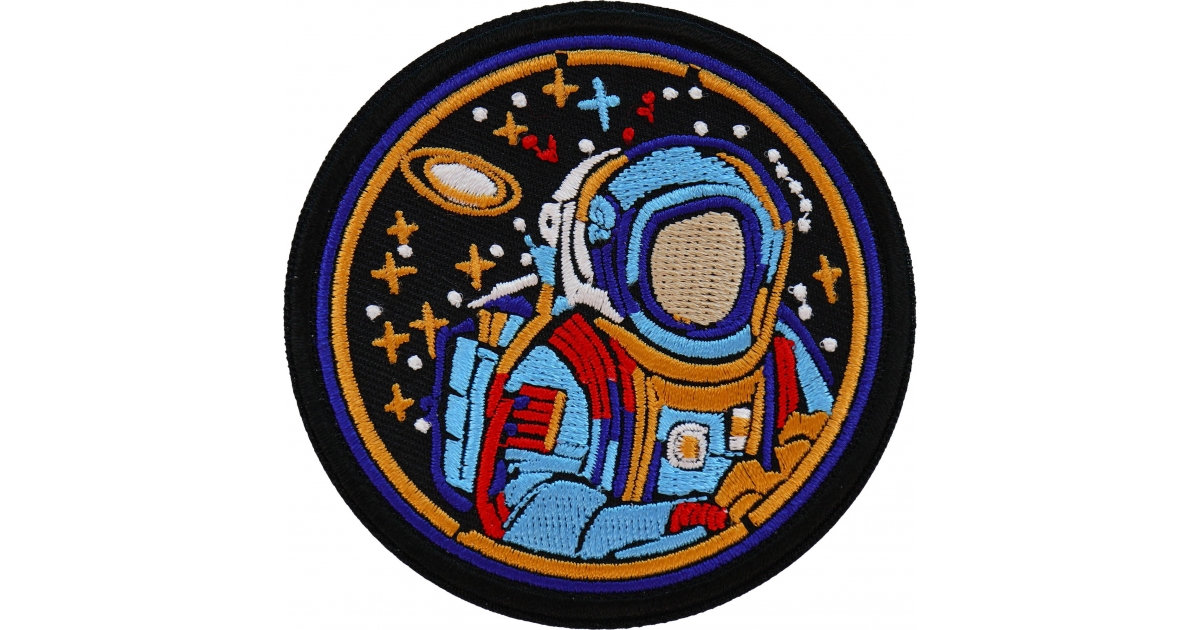 Space Astronaut Patch Embroidered by Ivamis Patches