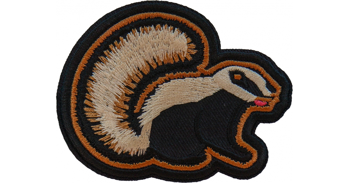 Skunk Patch, Cute Animal Patches by Ivamis Patches