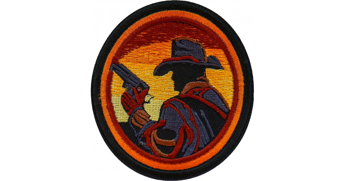 Gun Slinger Patch, Iron on Patches by Ivamis Patches