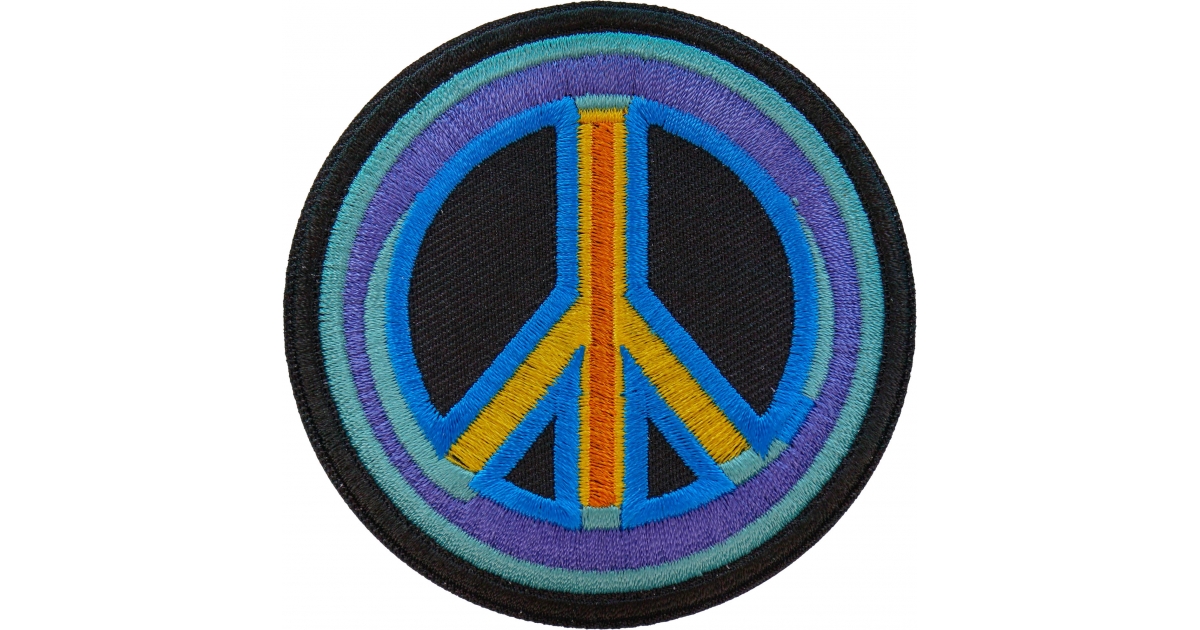 Peace Arrow Patch, Hippie Patches by Ivamis Patches