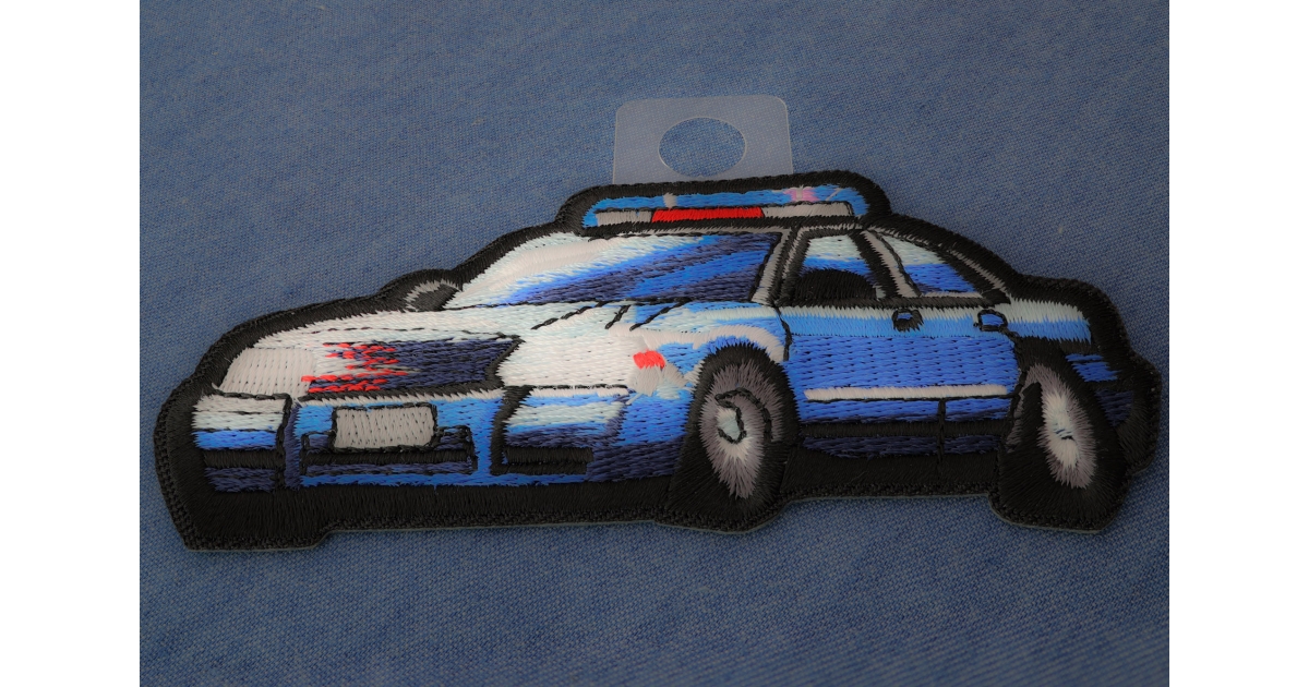 Police Car Patch by Ivamis Patches