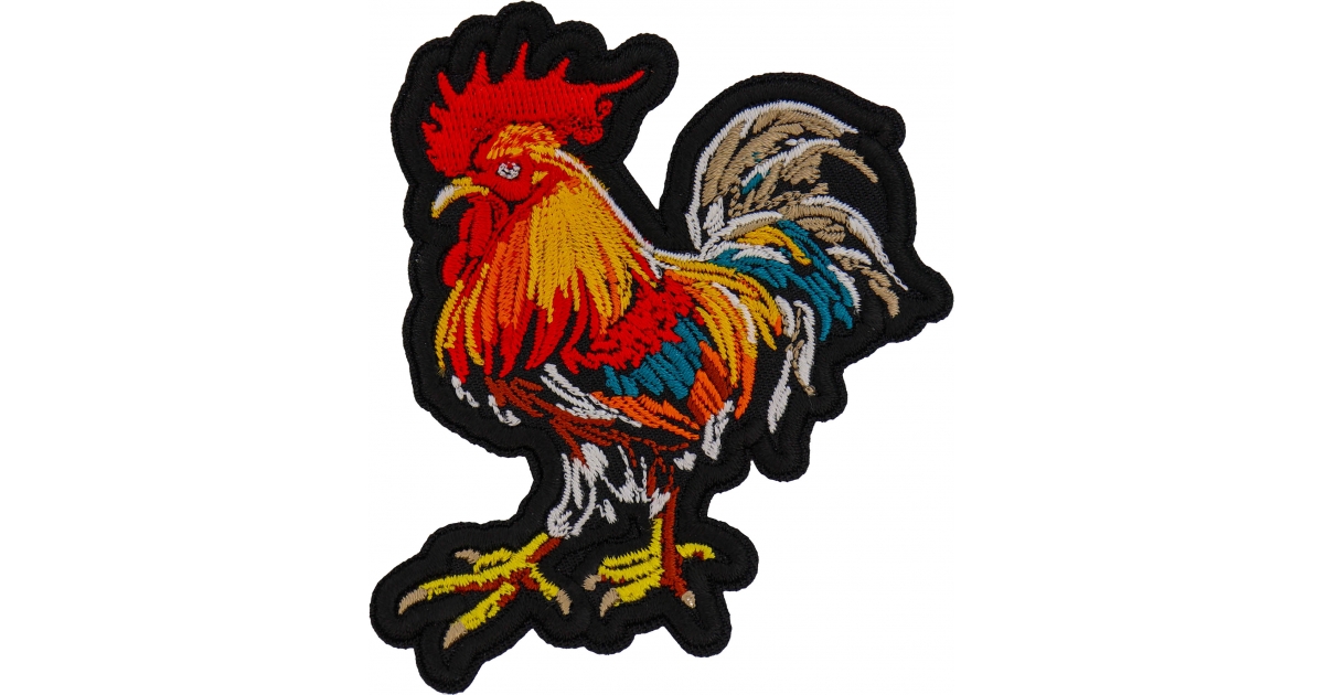 Cock Rooster Patch by Ivamis Patches