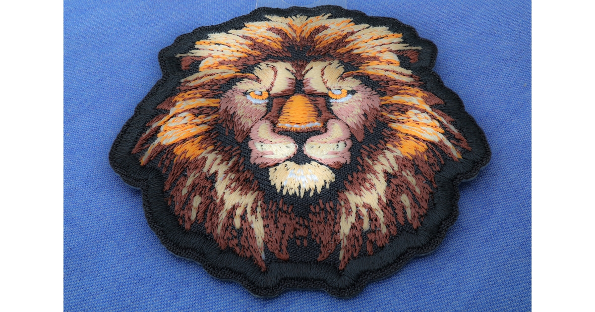 Lion with a Stare Patch by Ivamis Patches