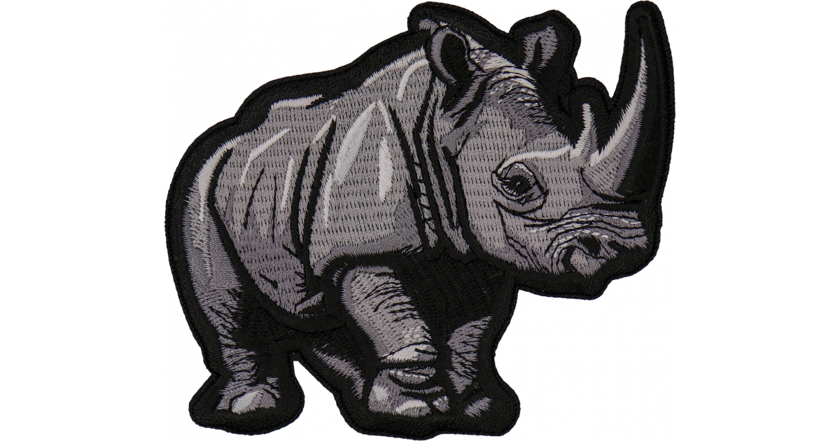 Rhino Patch by Ivamis Patches