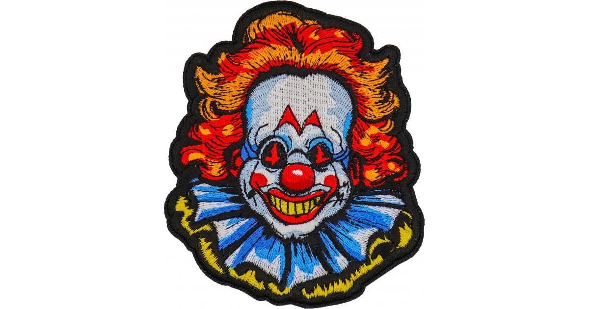Fat Clown Patch - Iron on Novelty Patches by Ivamis Patches