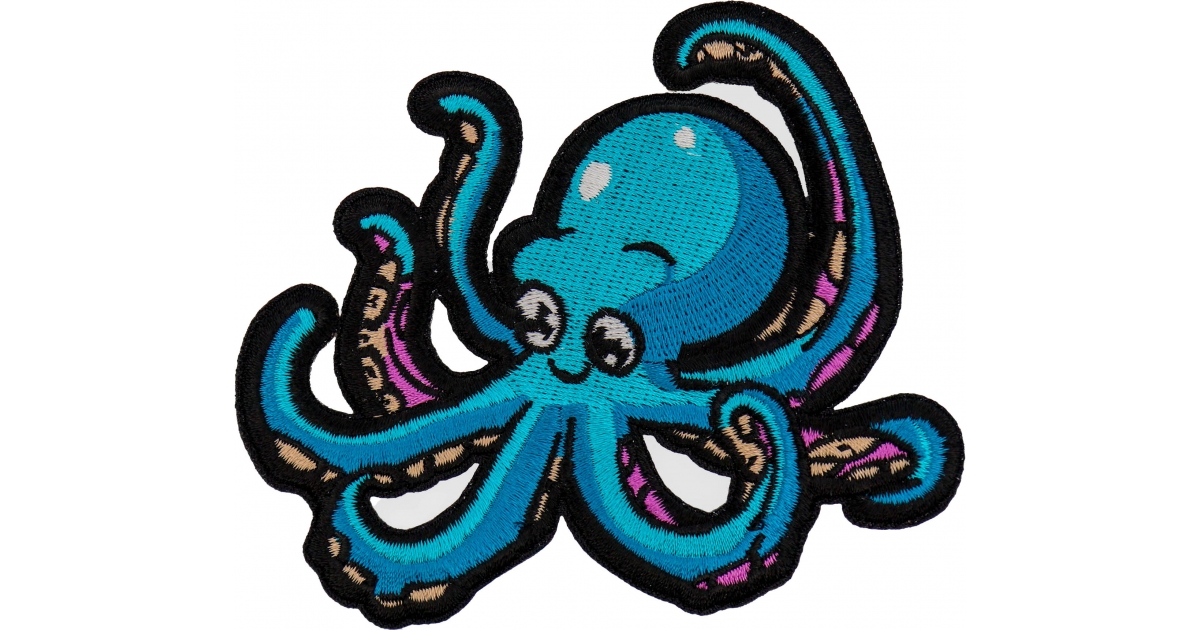 Baby Octopus Patch by Ivamis Patches