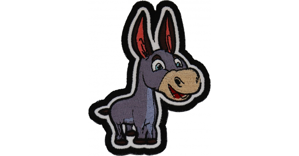 Happy Donkey Patch by Ivamis Patches