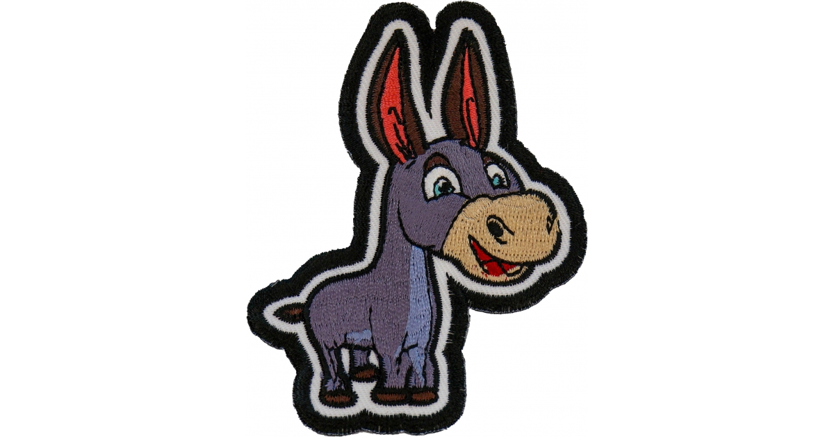 Happy Donkey Patch by Ivamis Patches