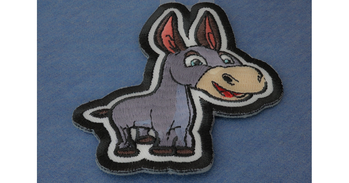 Happy Donkey Patch by Ivamis Patches