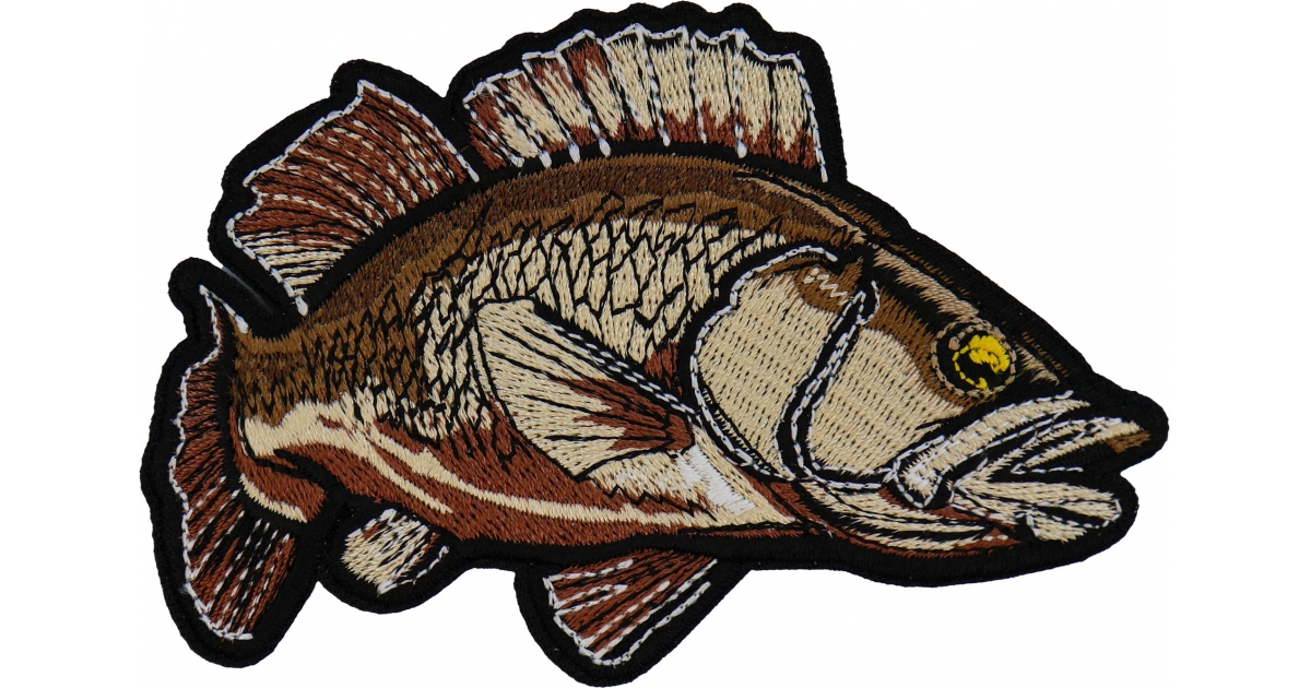 Bass Fish Patch by Ivamis Patches