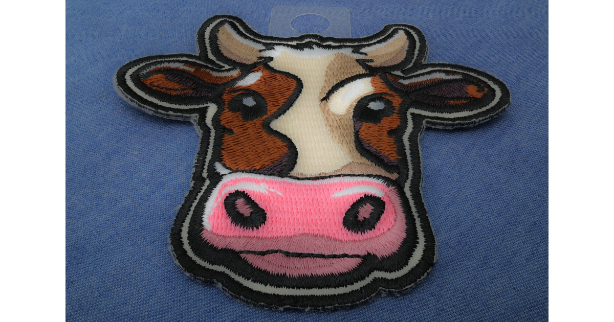 Cartoon Cow Patch by Ivamis Patches