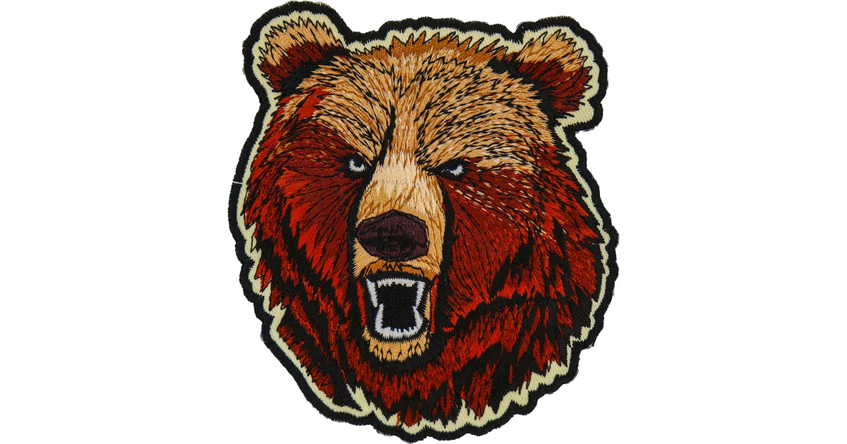 Bear Patch - Iron on Bear Patches by Ivamis Patches