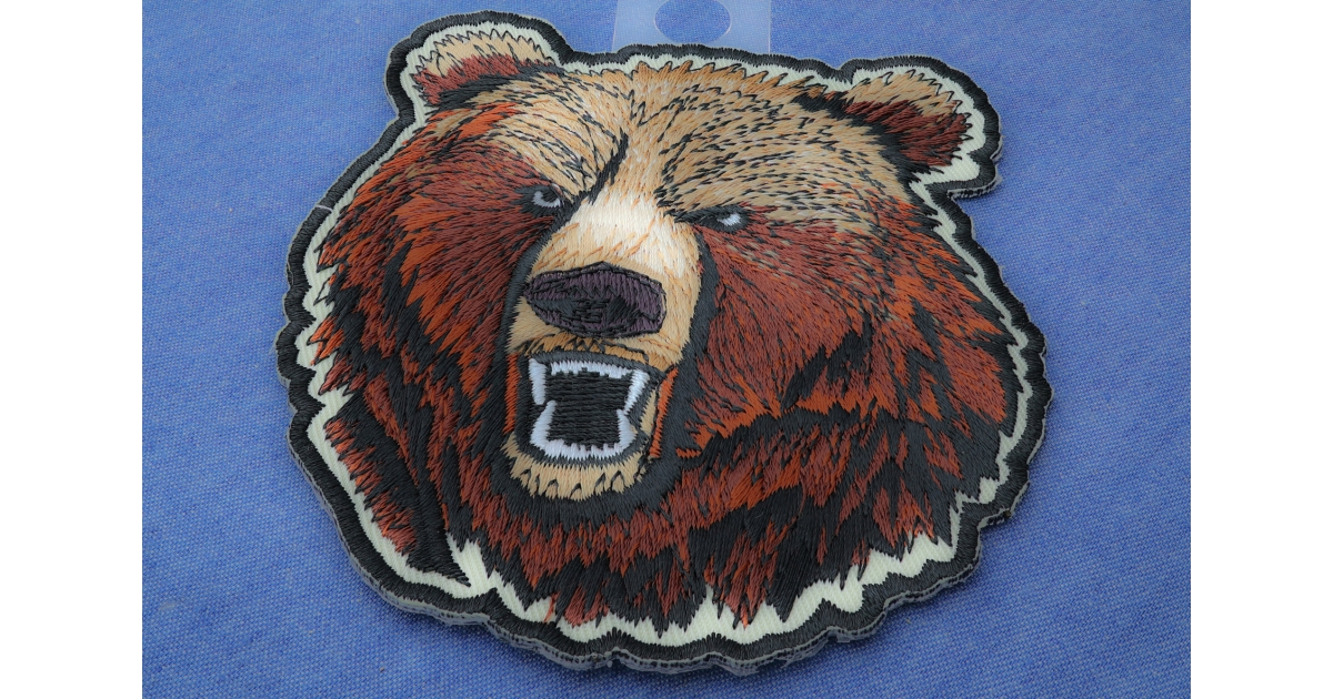 Bear Patch - Iron on Bear Patches by Ivamis Patches