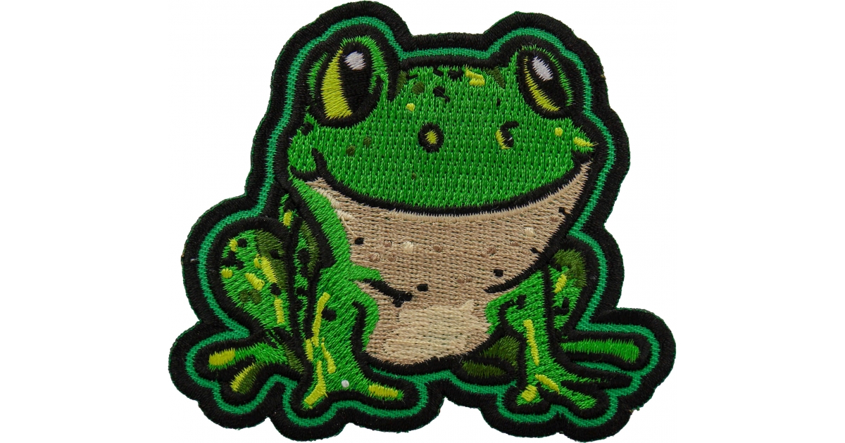 Green Frog Patch by Ivamis Patches