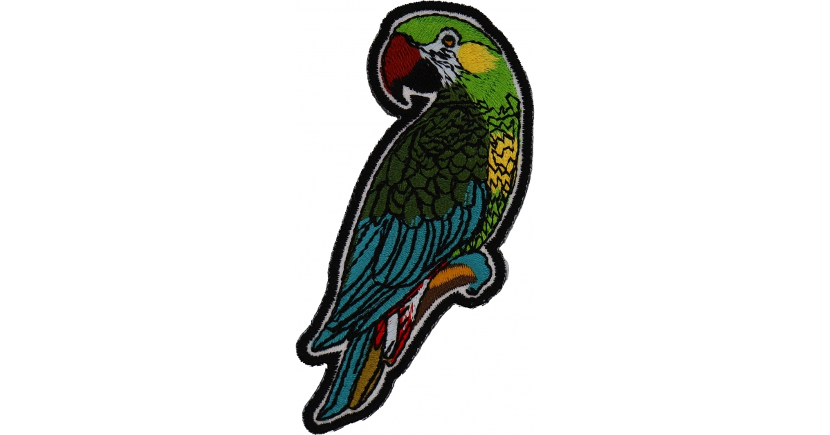 Parrot Patch by Ivamis Patches