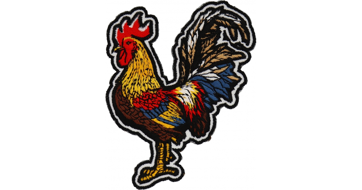 Rooster Patch by Ivamis Patches
