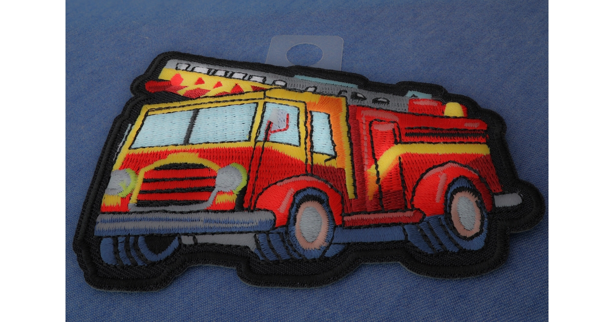 Fire Truck Patch by Ivamis Patches