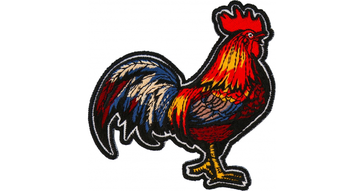 Cock Rooster Patch by Ivamis Patches