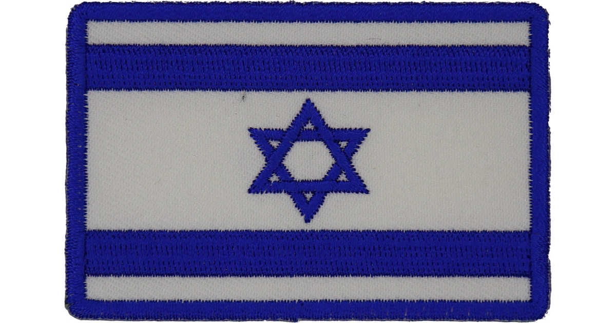 Israel Flag Patch by Ivamis Patches