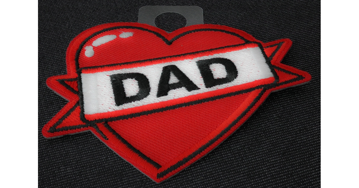 Love Dad Patch by Ivamis Patches