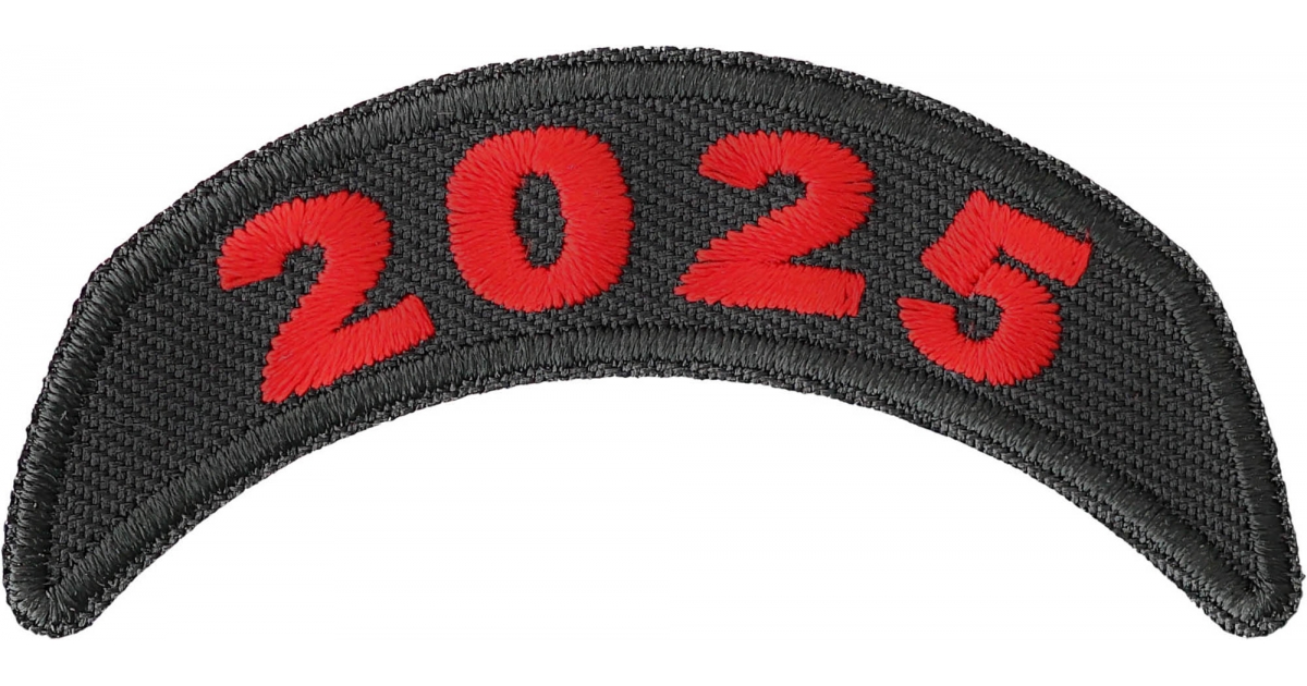 2025 Patch Upper Rocker Red by Ivamis Patches