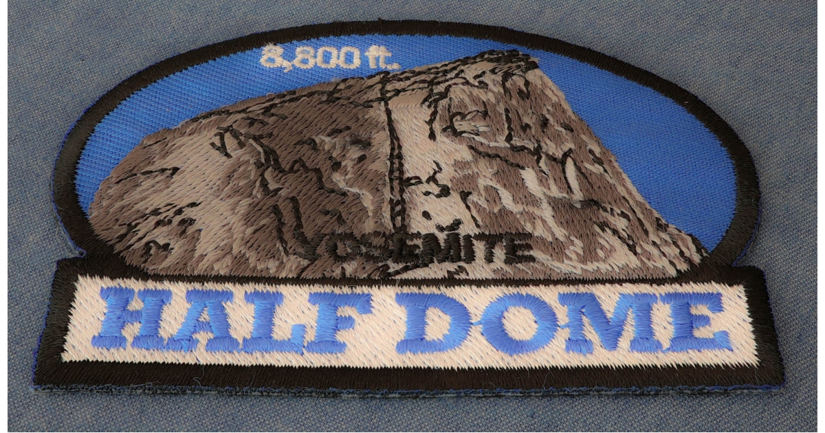 Yosemite Half Dome Patch by Ivamis Patches