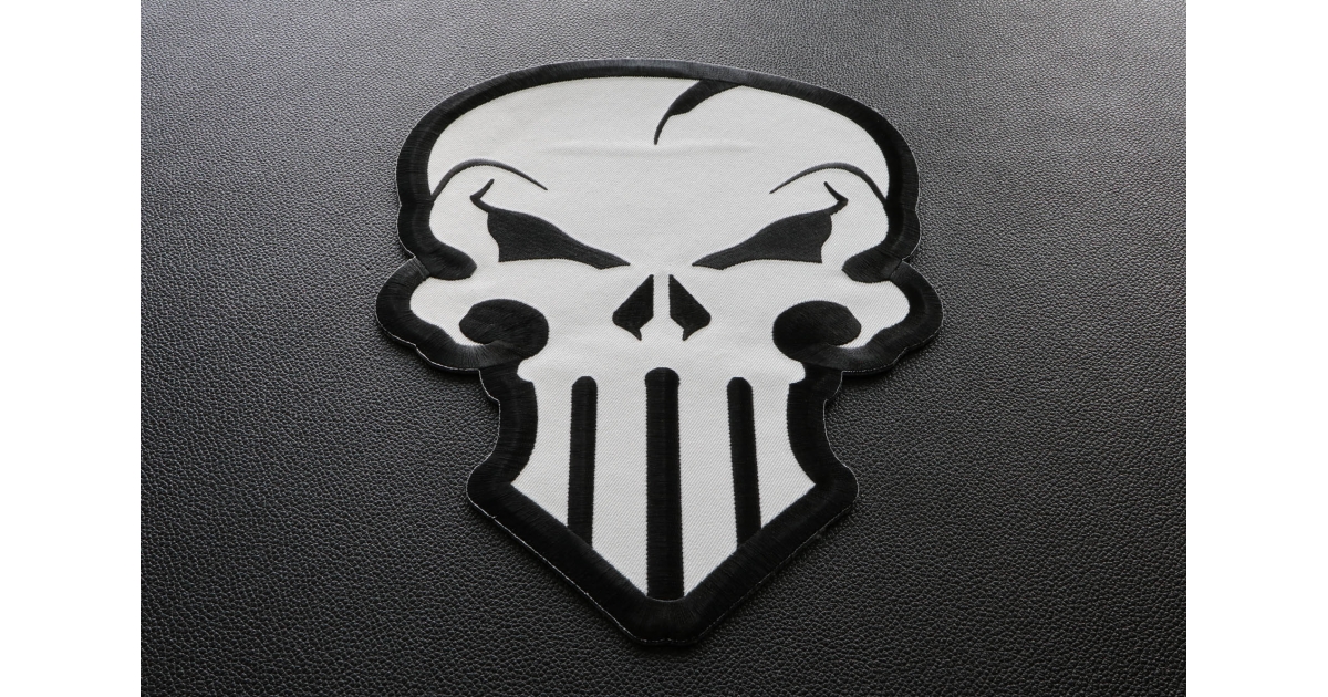 Punisher Skull Patch, Large Skull Patches by Ivamis Patches
