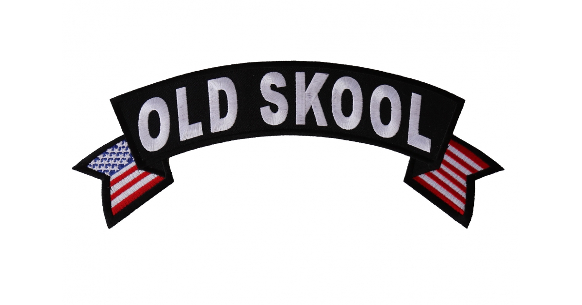 Old Skool Patch - Large Back Patches by Ivamis Patches