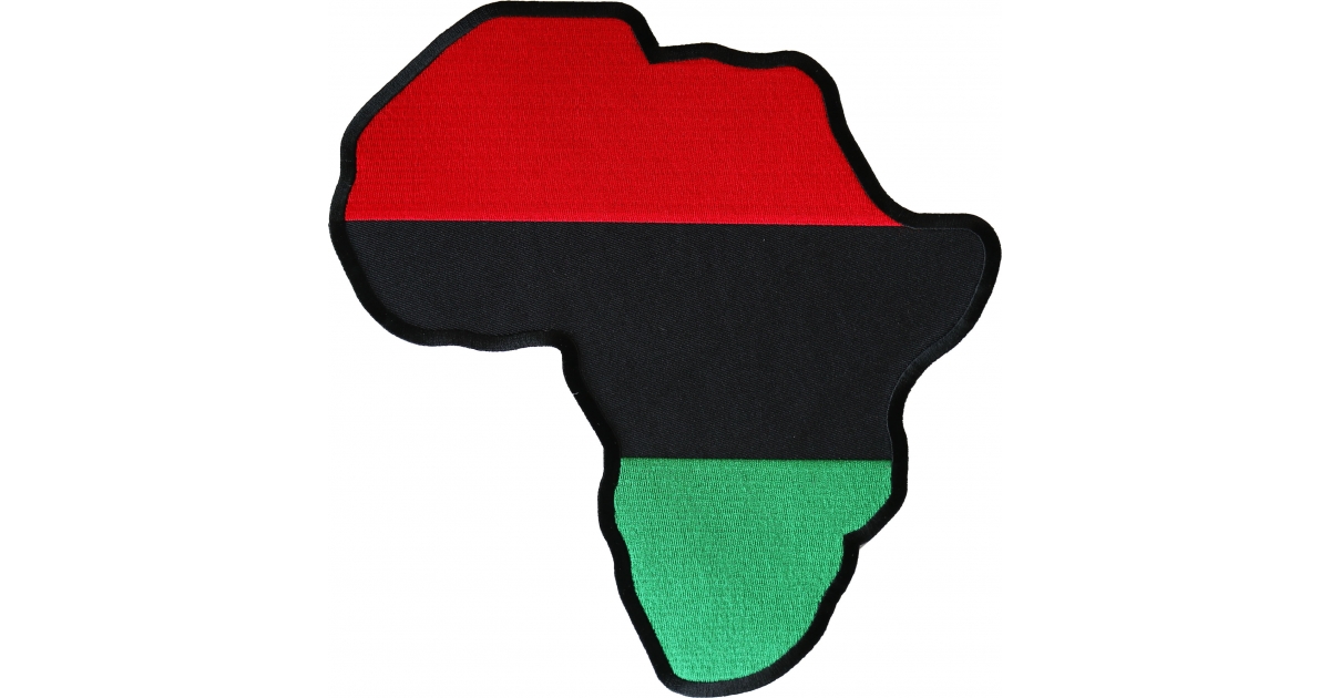 Africa Patch, Large Back Patches for Vests by Ivamis Patches