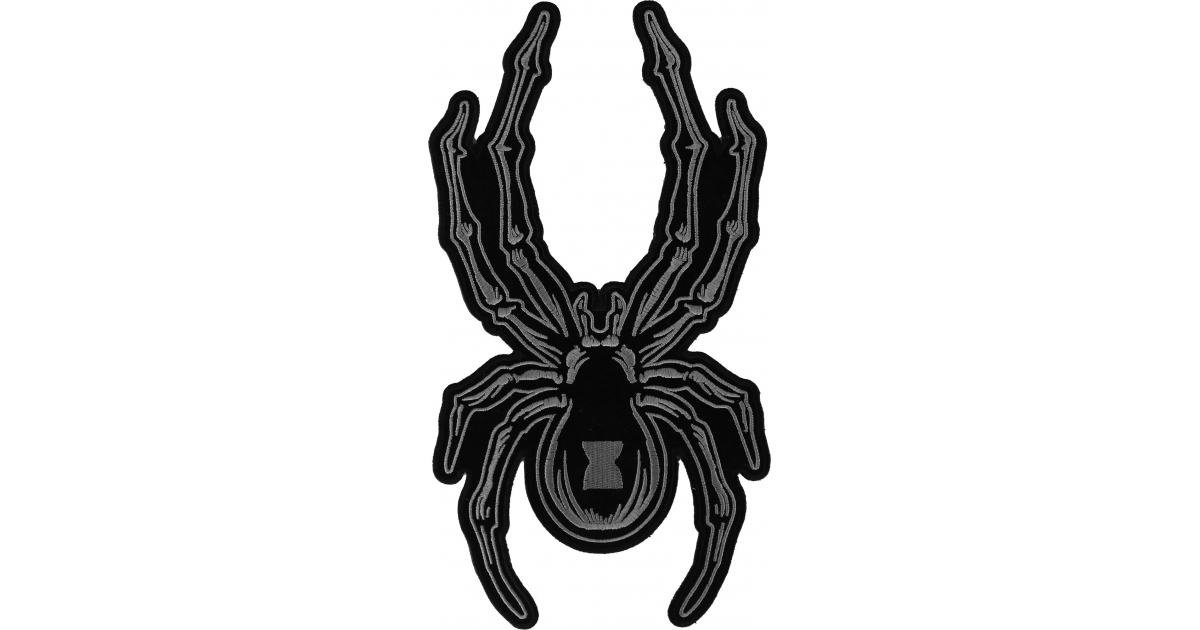 Spider Patch, Large Animal Patches for Jackets by Ivamis Patches