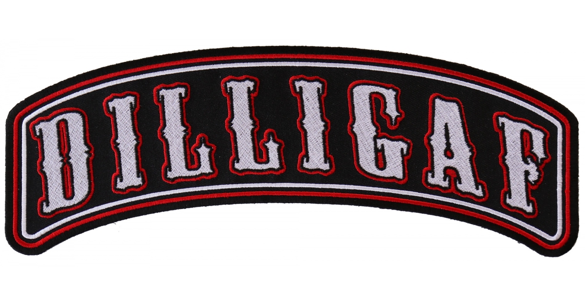 DILLIGAF Patch - Large Back Patches by Ivamis Patches