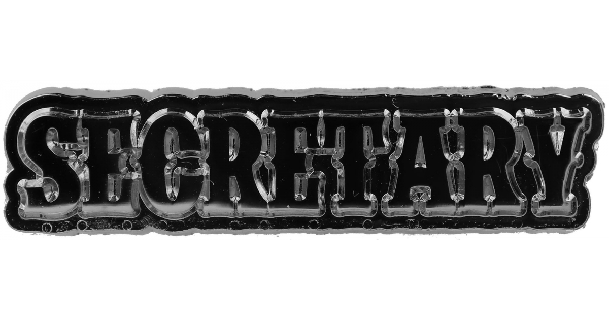 Secretary Pin by Ivamis Patches