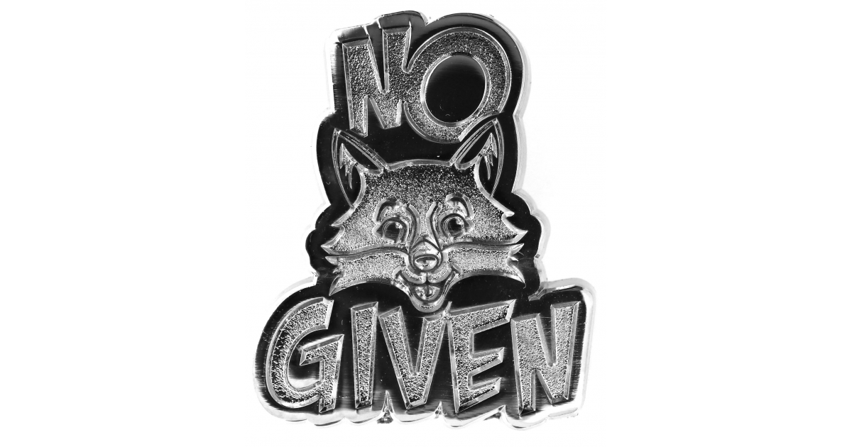 No Fox Given Pin by Ivamis Patches