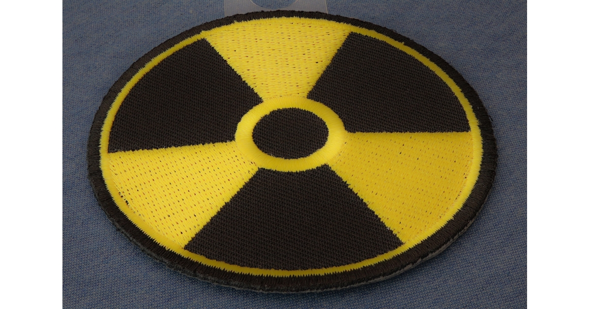 Radioactive Patch From Fun Patches | Embroidered Patches by Ivamis Patches