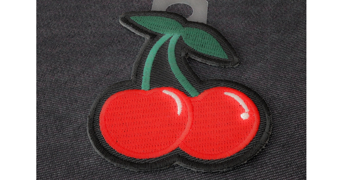 Cherry Patch | Embroidered Patches by Ivamis Patches
