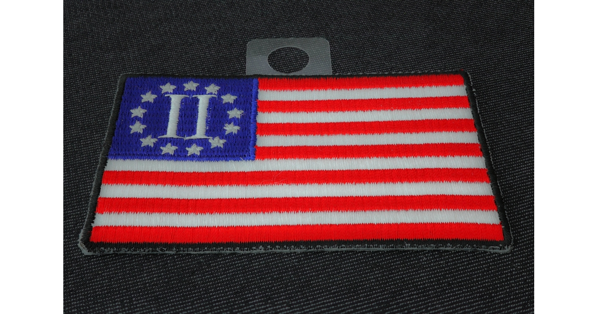 Second American Revolution Flag Patch - 2nd Amendment Patches by Ivamis ...