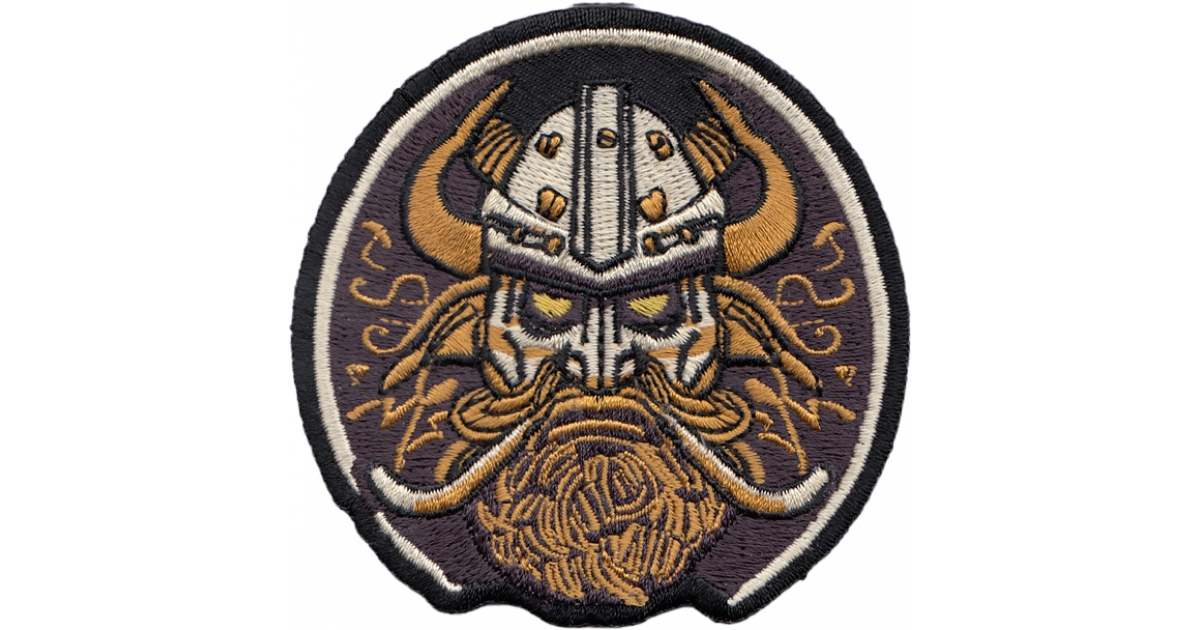 Viking Warrior Iron on Patch by Ivamis Patches